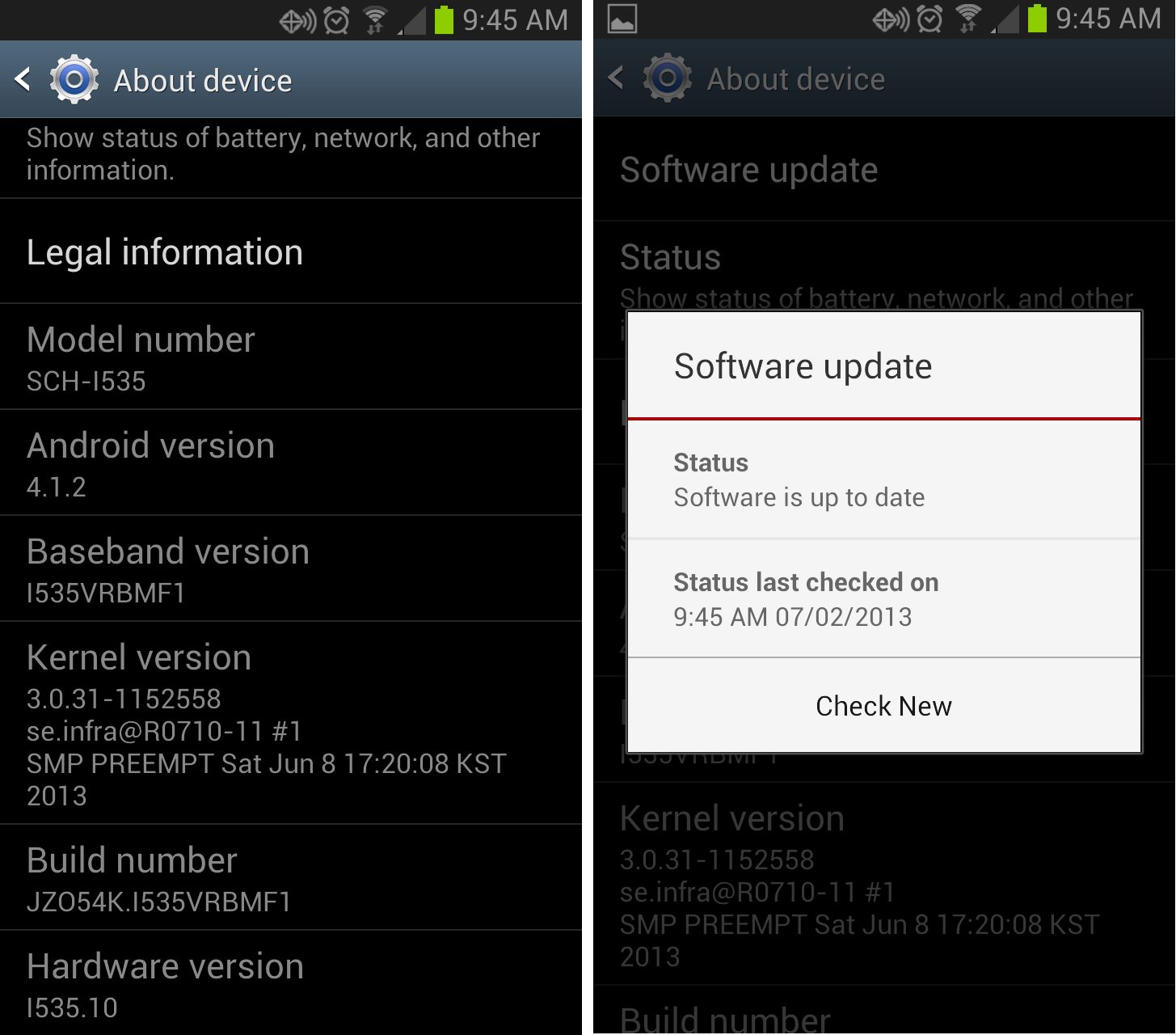 Galaxy S3 message "Your device's current firmware ... - Verizon Community